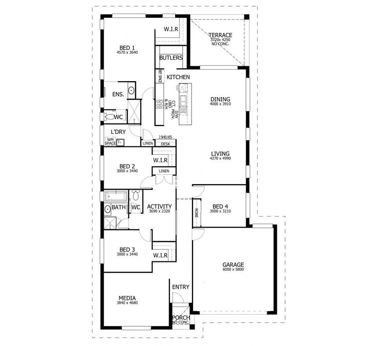 Azure Home Design & House Plan by Perry Homes