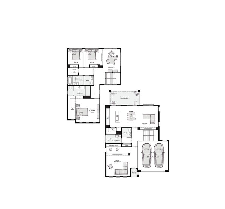 The Melrose Home Design & House Plan by Weeks Homes