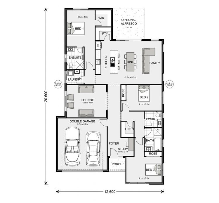Forest View Home Design & House Plan by G.J. Gardner Homes Adelaide Hills
