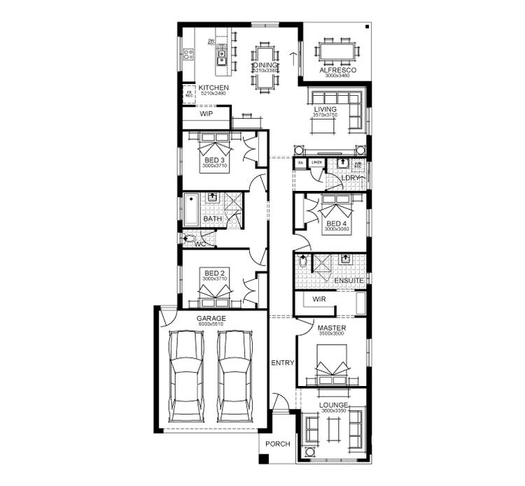 Simonds Homes Leon Floor Plan | Floor Roma