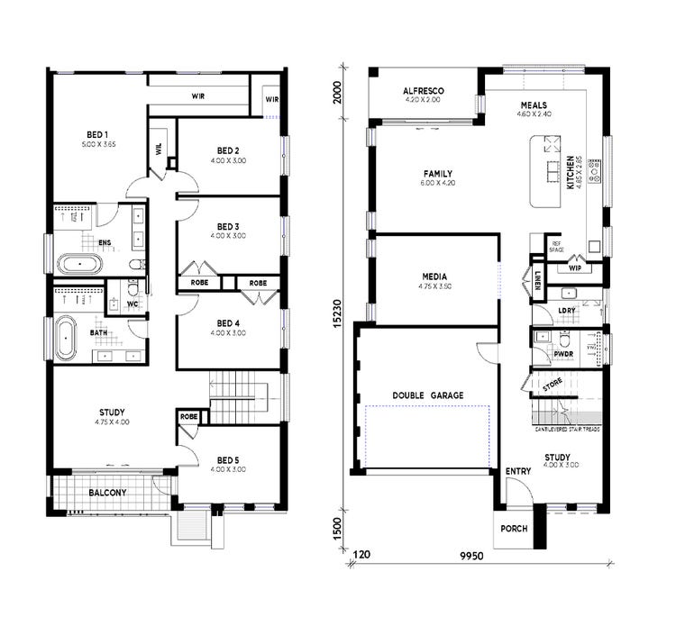 The Hamilton Home Design & House Plan by Allcastle Homes