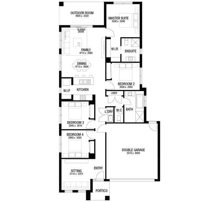 Clara Home Design & House Plan by Metricon Homes