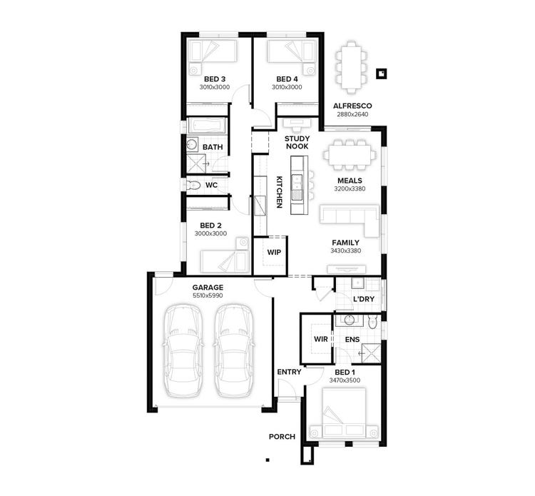 Clark Home Design & House Plan by Burbank Homes