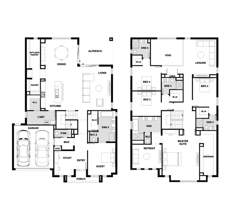 Athena Series Home Design & House Plan by Henley Homes