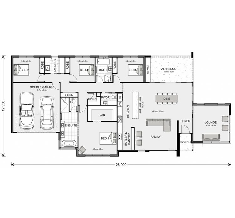 Oakdale 273 Home Design & House Plan by G.J. Gardner Homes East Gippsland