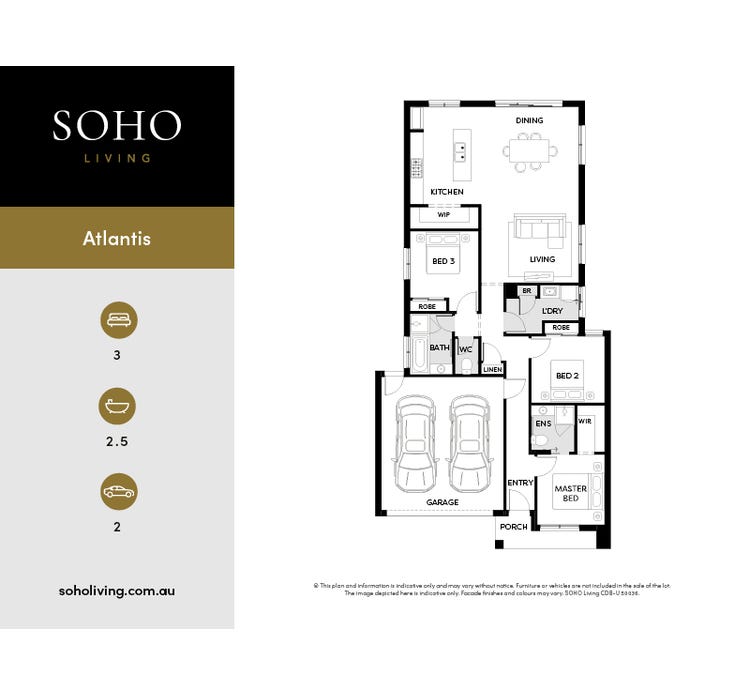 Atlantis Home Design & House Plan by SOHO Living
