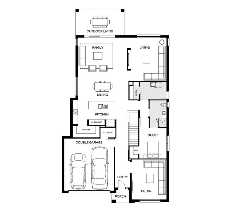 Atlanta Series Home Design & House Plan by Coral Homes - New South Wales