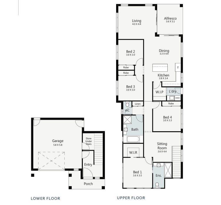 Atlas | Split Level Home Design & House Plan by Evolution Building Group