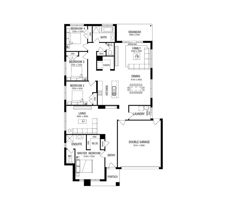 Erickson Home Design & House Plan by HomeSolution by Metricon