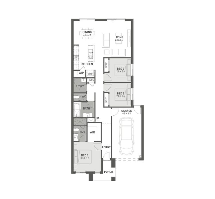 Phoenix 15 Home Design & House Plan by Homebuyers Centre