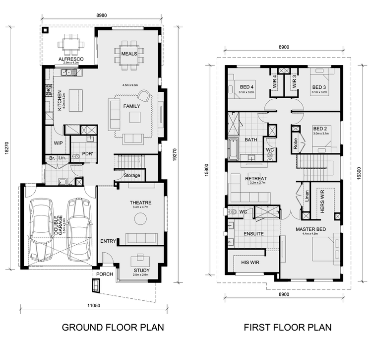 Brighton 355 Home Design & House Plan by Mimosa Homes