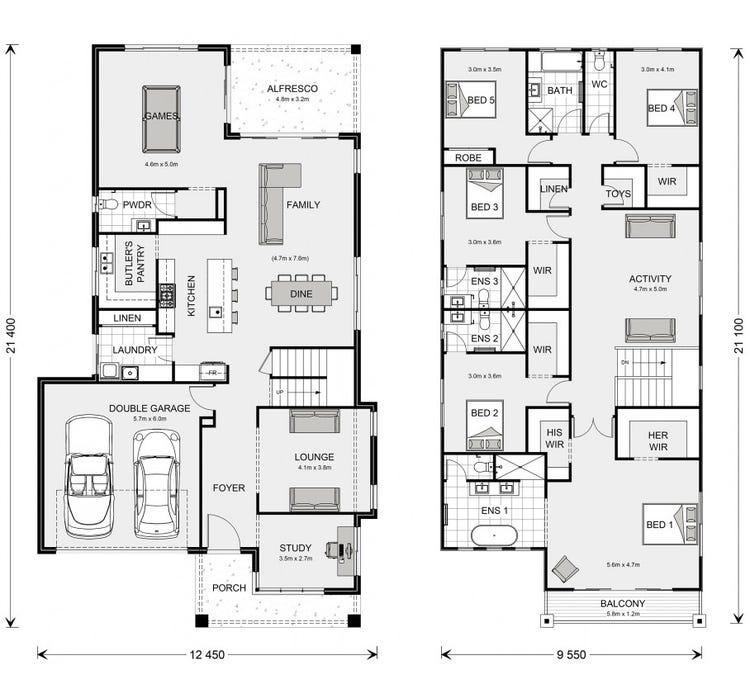 Elwood Home Design & House Plan by GJ Gardner Homes - Sydney West
