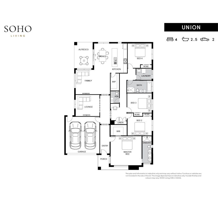 Union Home Design & House Plan by SOHO Living