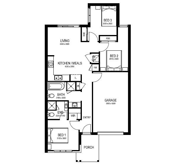 Archer Home Design & House Plan by mayde homes