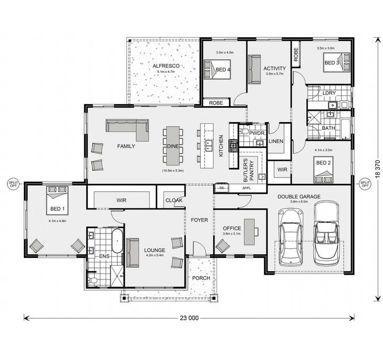 Aspen Home Design & House Plan by G.J. Gardner Homes Adelaide Hills