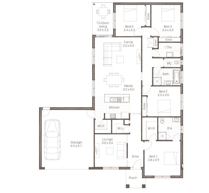 Parkview 24 Home Design & House Plan by Cavalier Homes