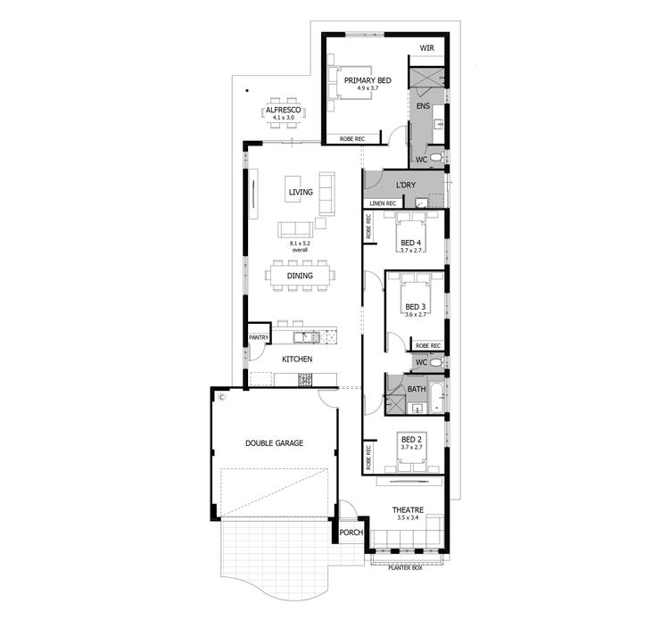 Scout Home Design & House Plan by Dale Alcock Homes South West