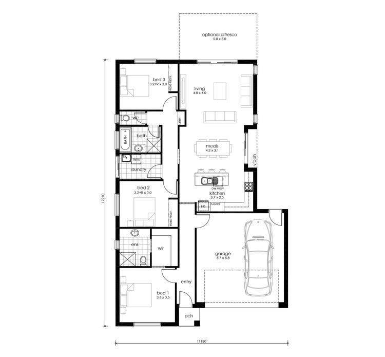 Lynton 185 Home Design & House Plan by Metro Homes