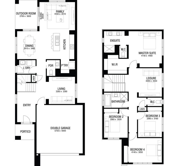 Lucca Home Design & House Plan by Metricon Homes QLD Pty Ltd