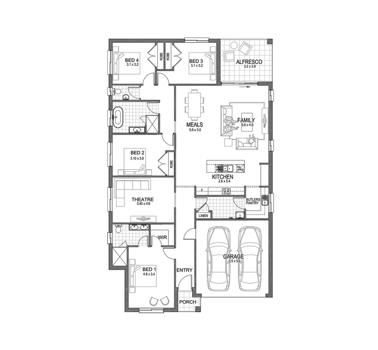 Apollo Home Design & House Plan by New Living Homes