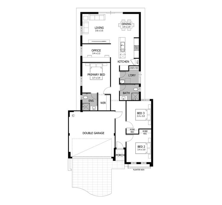 Finley Home Design & House Plan by Dale Alcock Homes South West