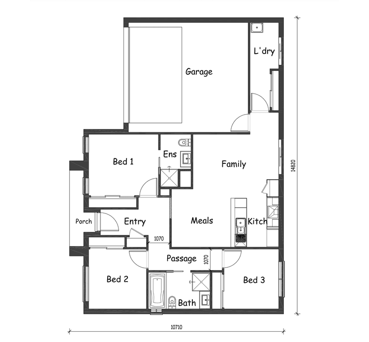 Emerald 155 Home Design & House Plan by Addison Homes