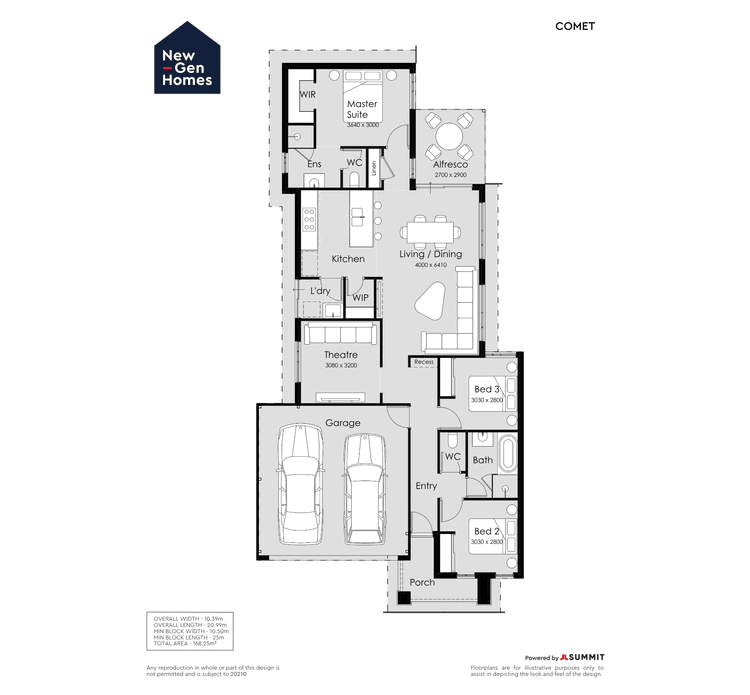 Comet Home Design & House Plan by New Gen Homes