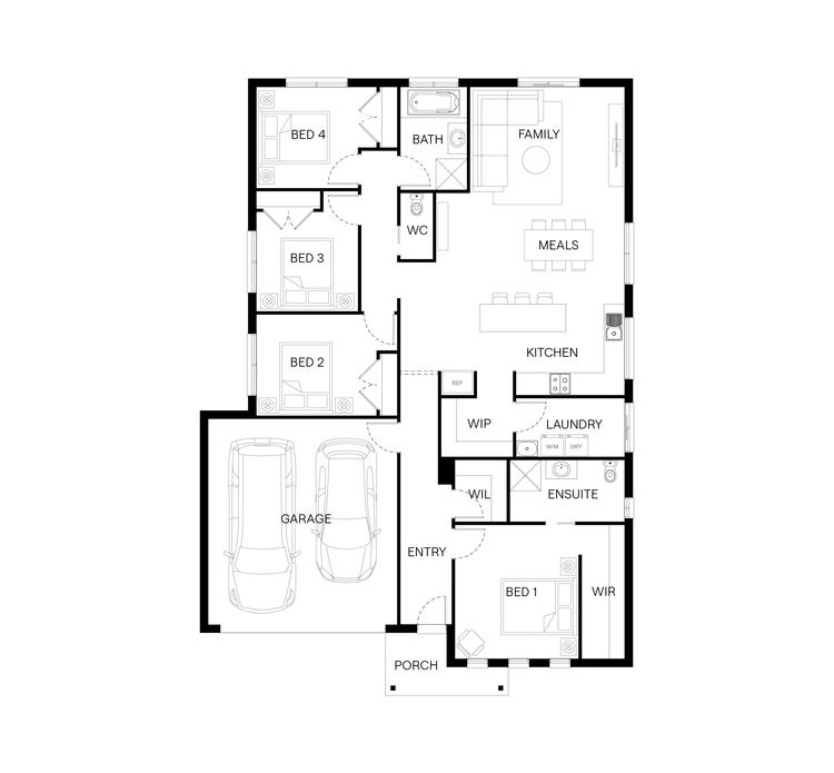 Balmoral Home Design & House Plan by Fairhaven Homes