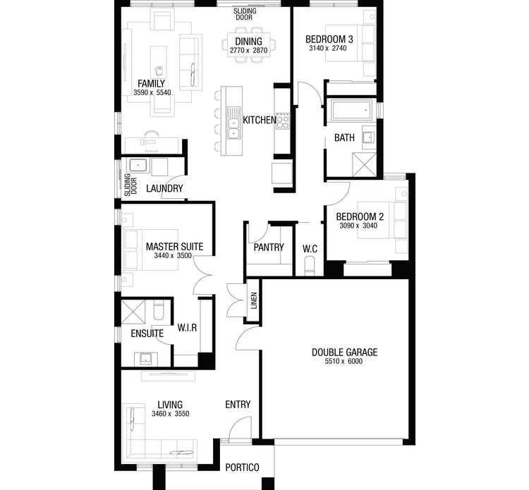 Tulloch Home Design & House Plan by Metricon Homes