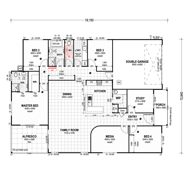 Falcon 255 Home Design & House Plan by Kingfisher Homes