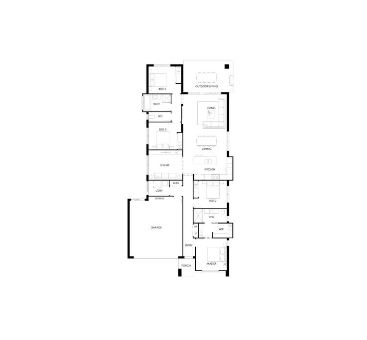Southcote 23 RF Home Design & House Plan by Creation Homes