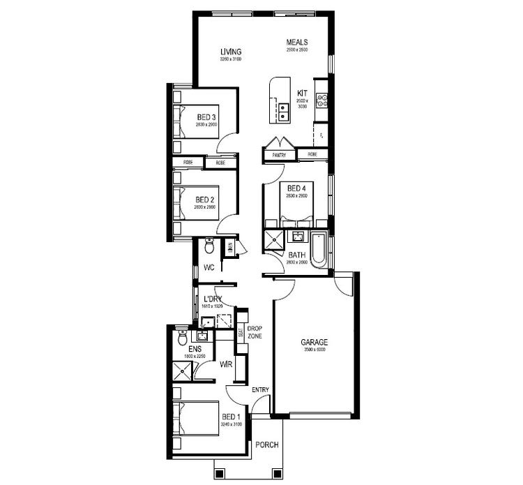 Carter Home Design & House Plan by mayde homes