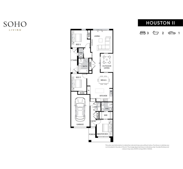 Houston II Home Design & House Plan by SOHO Living