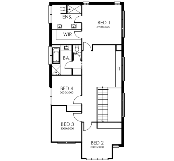 Pacific 280 Home Design & House Plan by Creative Homes - Hobart