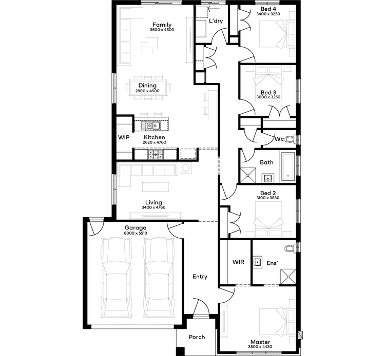 Hardy 25 Home Design & House Plan by Simonds Homes