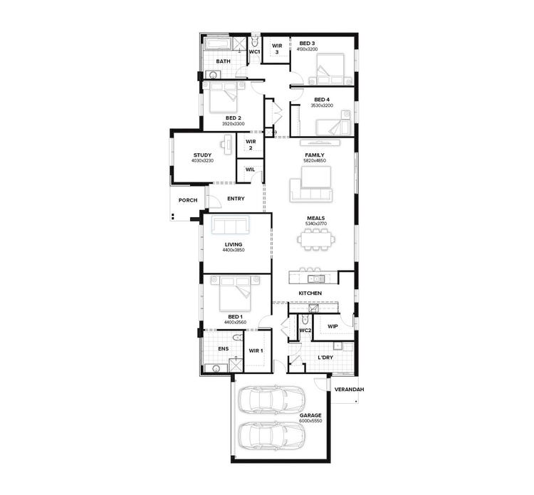 Brooks Home Design & House Plan by Burbank Homes