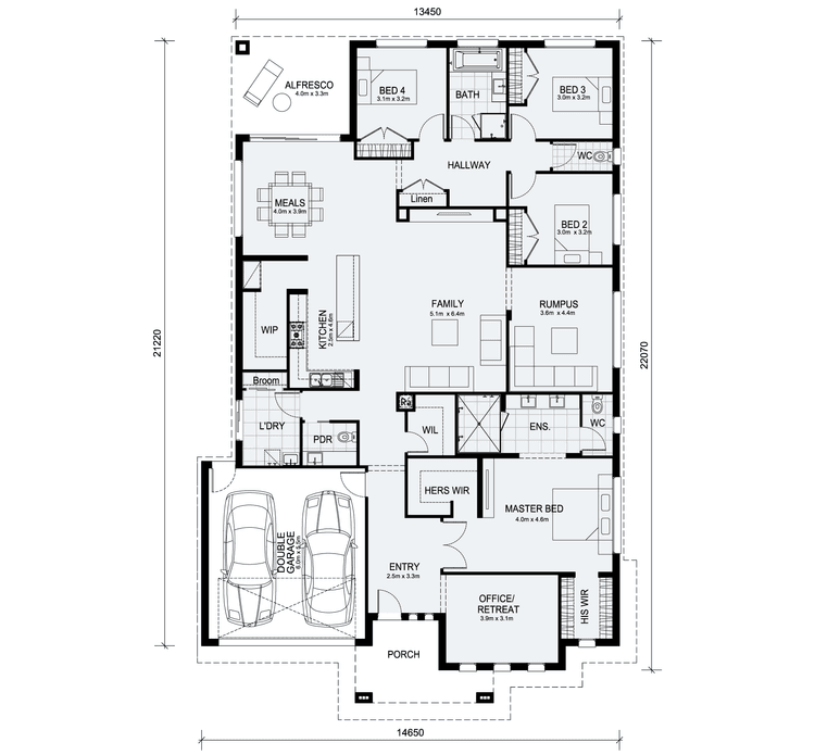 Brighton 355 Home Design & House Plan by Mimosa Homes