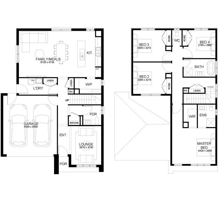 Manly Home Design & House Plan by Sherridon Homes