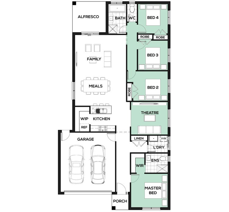 Orchard 223 Home Design & House Plan by Omnia Homes