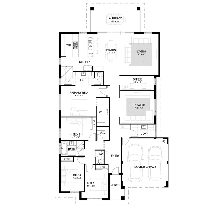 Dampier 265 Home Design & House Plan by Celebration Homes