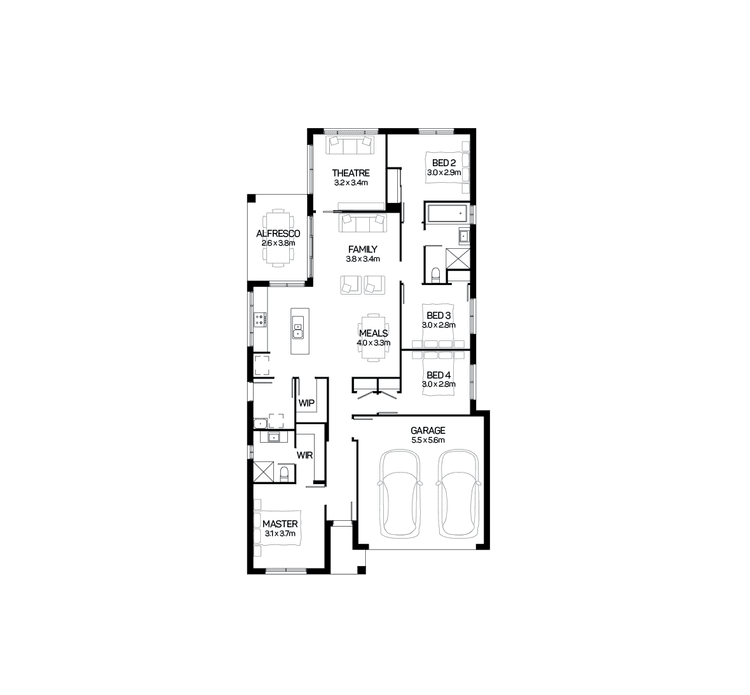 Mana 20 Home Design & House Plan by Domaine Homes