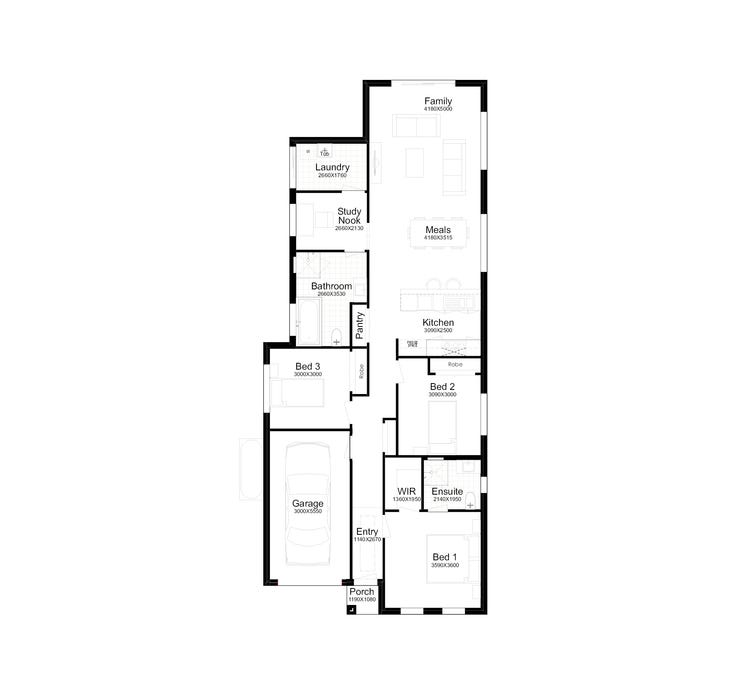 Ascot Home Design & House Plan by Better Built Homes