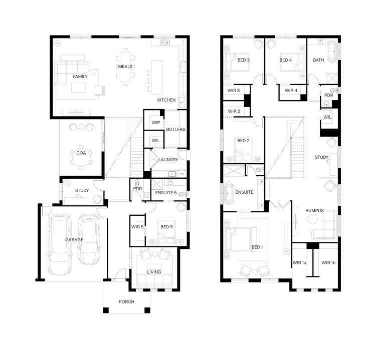 Portland Home Design & House Plan by Fairhaven Homes