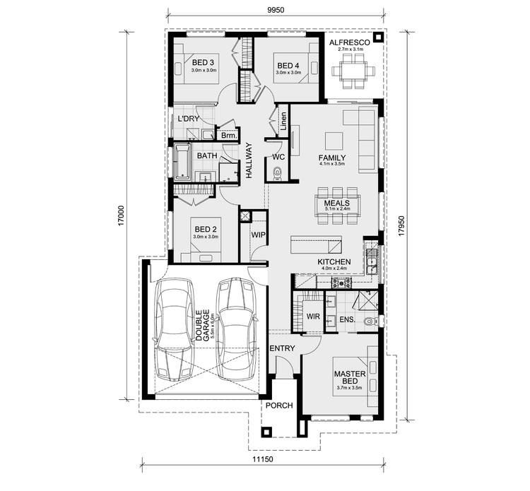 Chelsea 200 Home Design & House Plan by Mimosa Homes