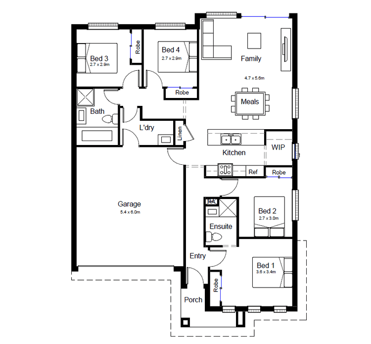 BRESCIA 17 Home Design & House Plan by New Build Co