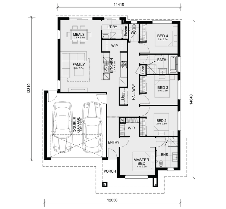 Glenburn 185 Home Design & House Plan by Mimosa Homes