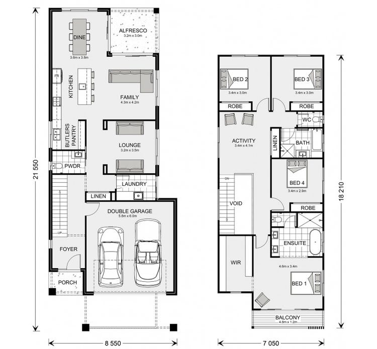 Paddington Home Design & House Plan by G.J. Gardner Homes Adelaide Hills