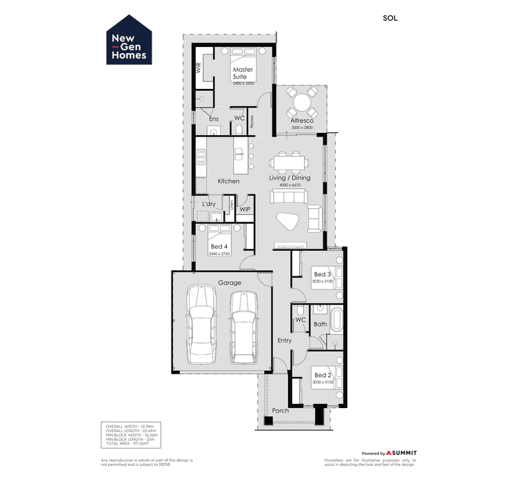 Sol Home Design & House Plan by New Gen Homes
