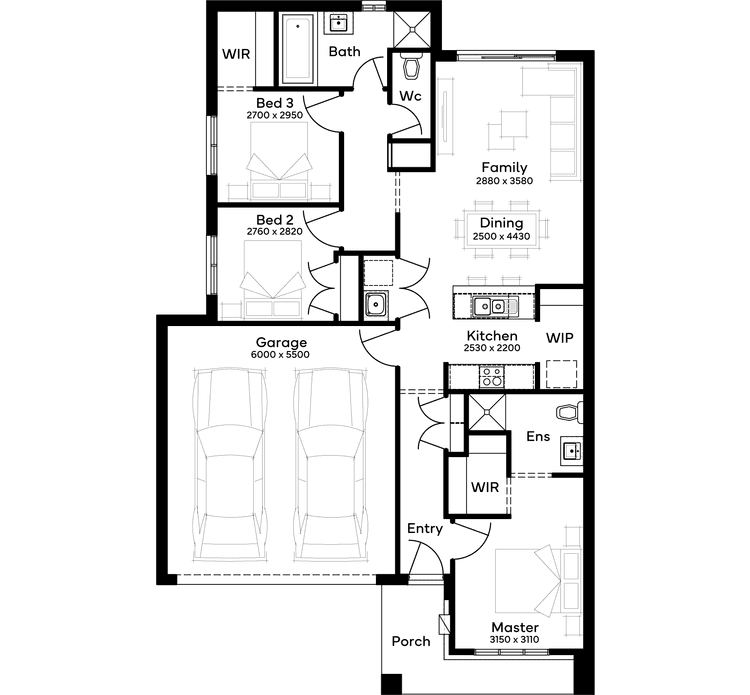 Finch 16 Home Design & House Plan by Simonds Homes