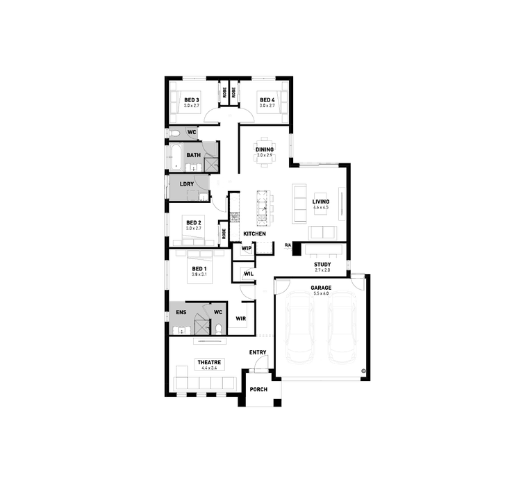 Willow 22 Home Design & House Plan by Homebuyers Centre